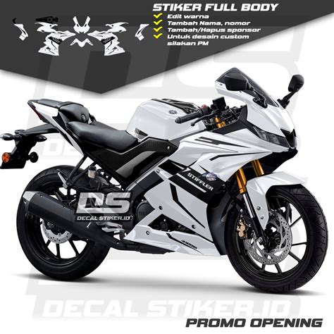 Jual Decal R15 V3 Full Body Keren Stiker R15 V3 Full Body Keren