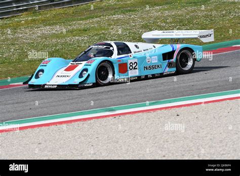 Scarperia 3 April 2022 Porsche 962 C Year 1990 In Action During