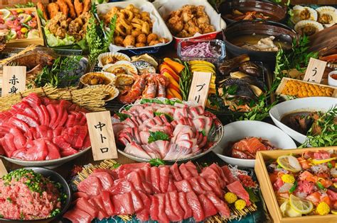 도쿄 해산물 뷔페 이로하 참치 해체쇼 관람 가능