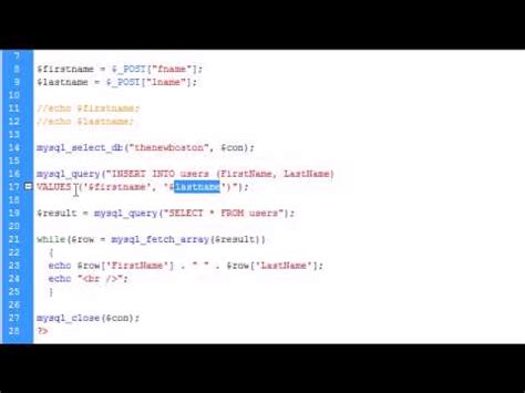 How To Insert Data Into Database YouTube
