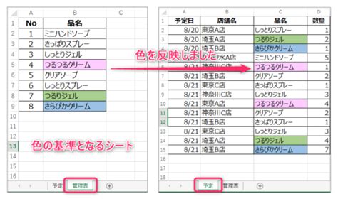 VBA 色の変更を別シートに反映高速化テク 動画あり kirinote