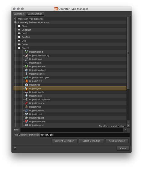 houdini tricks — quicktip configure operators with event scripts
