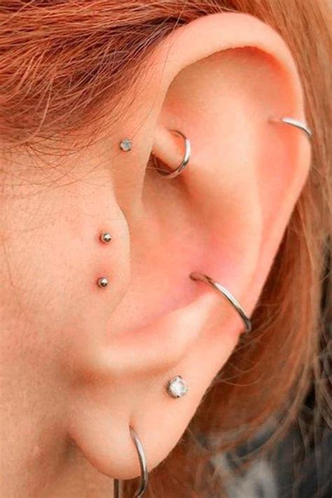 Gorgeous Tragus Piercing Looks For All Ladies Tastes