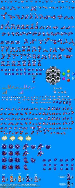 Mechadrix Sprite Sheet Finalized By Neomar654 On Deviantart