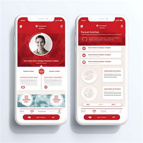 Premium Ai Image Mobile App Layout Design Of First Aid Guide