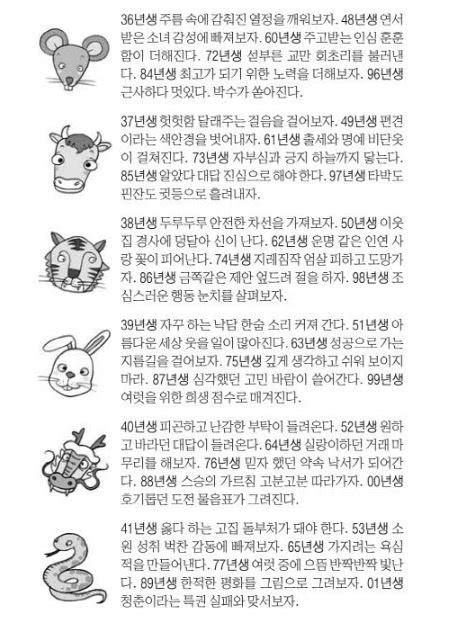 2023년 9월 12일 오늘의 운세 네이트 뉴스