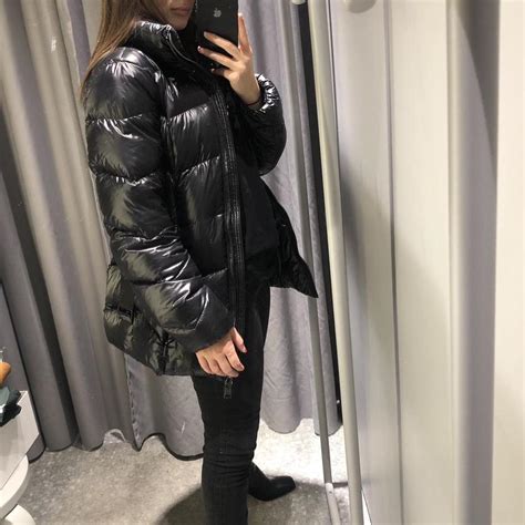 Massimo Dutti Puffer Keeps Extra Warm Waistband To Depop