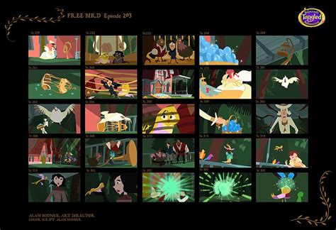 Disney Alan Bodner Color Script Disney Color Theory