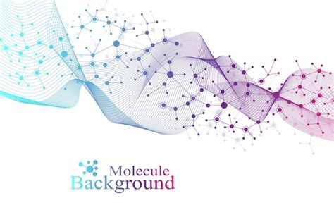 Premium Vector Big Genomic Data Visualization Dna Helix