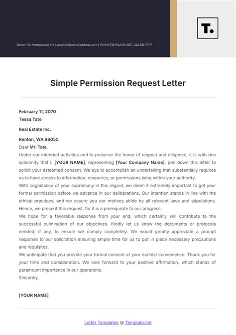 Free Formal Justification Letter Template To Edit Online