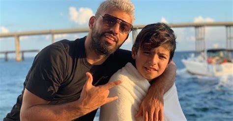 La increíble respuesta del Kun Agüero a su hijo Benjamín Cuando era
