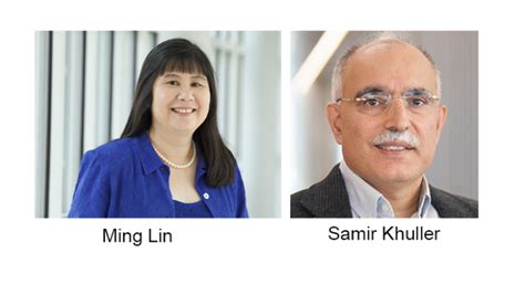 Ming Lin And Samir Khuller Elected To The Computing Research Associations Board Of Directors