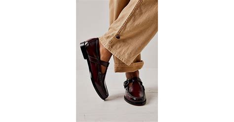 Gh Bass And Co Mary Jane Loafers Lyst Uk
