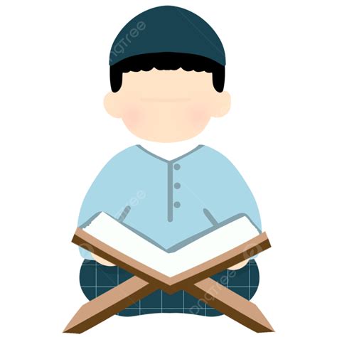 Gambar Membaca Quran Vektor Png Clipart Png Lebaran Quran Png Dan Porn Sex Picture