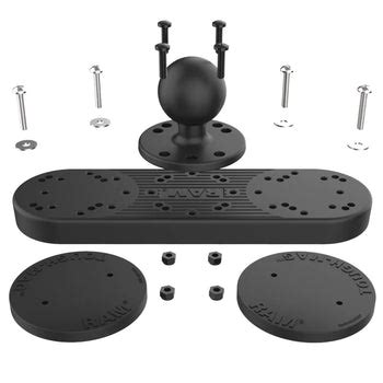 Ram® Tough Mag™ Double Magnetic Heavy Duty Mount D Size Short Ram