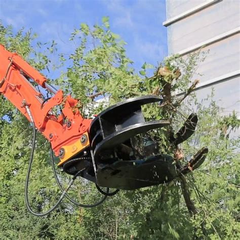 Excavator Hydraulic Logging Machine Tree Shear Products From Yantai