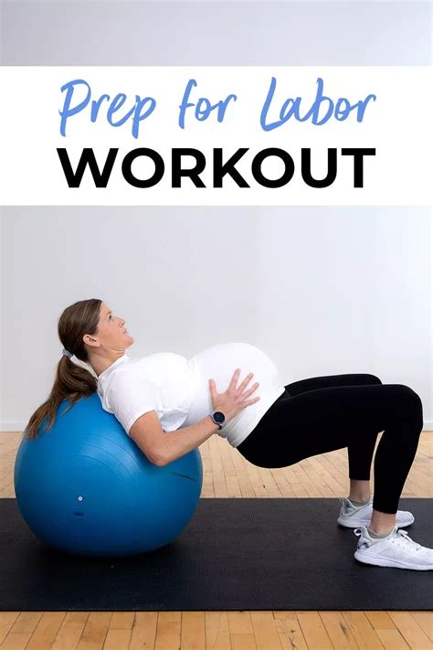 6 Pregnancy Ball Exercises Prep For Labor Nourish Move Love