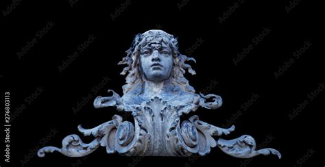 Goddess Hera Is Eldest Daughter Kronos And Rei Sister And Wife Of Zeus Ancient Statue Isolated