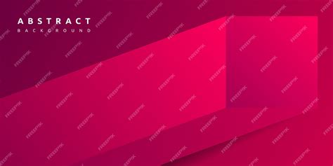 Fondo Rectángulo Rosa Vector Premium