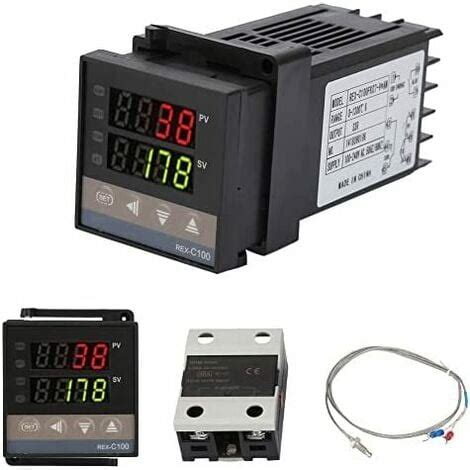 Ej Life REX C100 PID Contrôleur de Température Thermostat Numérique