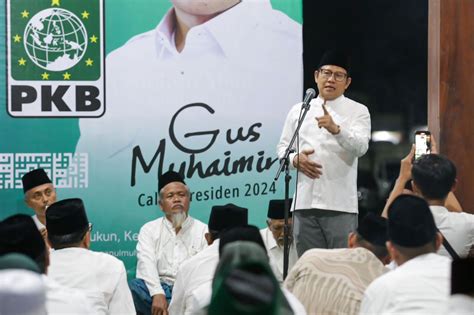 Survei Menempatkan PKB Di Besar Cak Imin Pembuktian Lebih Penting