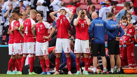 Denmarks Christian Eriksen Collapsed On The Field He Is Responsive And Awake The New York Times