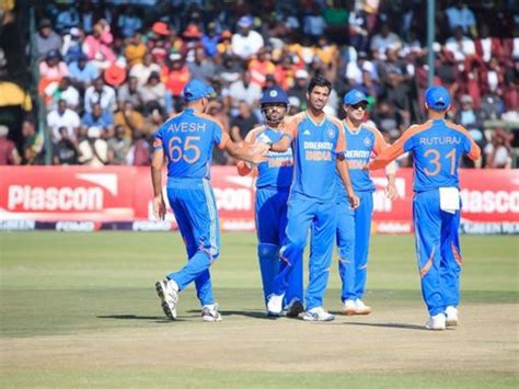 Zimbabwe Vs India T20 Live Score Indias Tour Of Zimbabwe 2024 Ind Vs