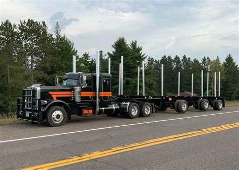 Custom Log Trucks