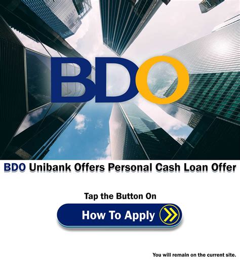 Bdo Cash Loan Requirements For Application Philnews