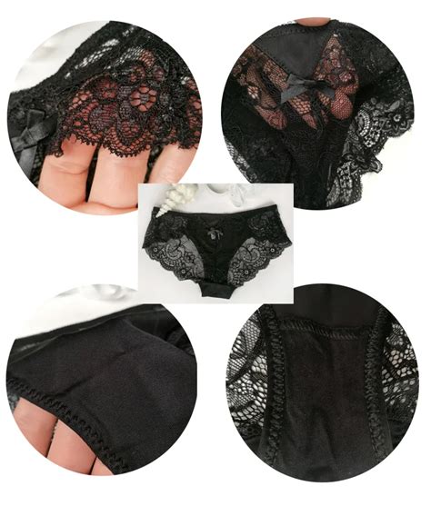 Sexy Majtki Koronkowe Damskie Majtki Bezszwowe Bielizna Jedwabiu Panie