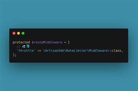 artisansdk rate limiter leaky bucket rate limiting made with laravel