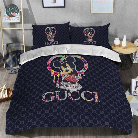 Gucci Mickey Mouse Vintage Premium Bedding Set