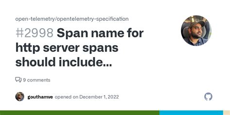 Span Name For Server Spans Should Include Method · Issue