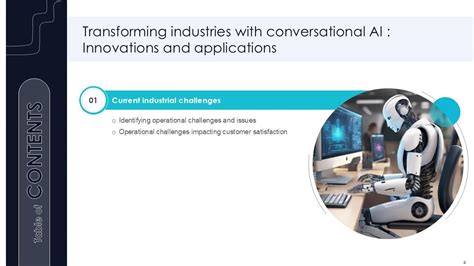 Transforming Industries With Conversational Ai Innovations And Applications Ppt Slide Ppt Template