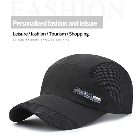 모자 남자의 봄과 여름 가벼운 선 바이저 모자 통기성 야외 레저 낚시 태양 보호 야구 태양 모자 Aliexpress