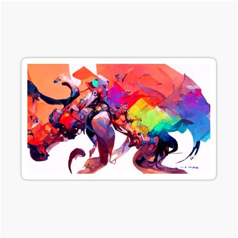 Karplus Strong Algorithm 003 Sticker For Sale By Monsterofeast