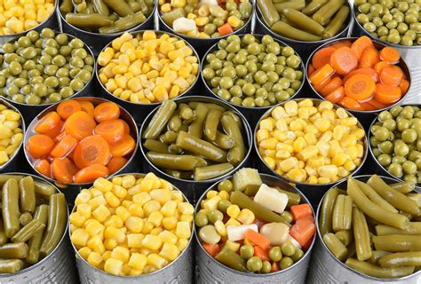 Fresh Frozen And Canned Vegetables And Fruits Are All Good Options
