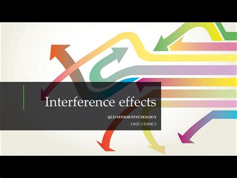 Interference Psychology