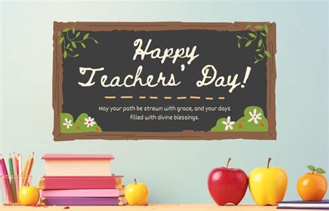Premium Photo Happy Teachers Day Celebration Background And Banner Design