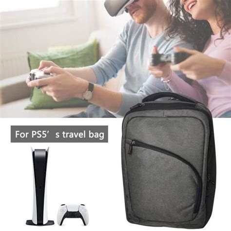 Sac de rangement pour console de jeu PS5 sac à dos étui de transport