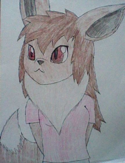Another Eevee Anthro By Eeveelution8 On Deviantart