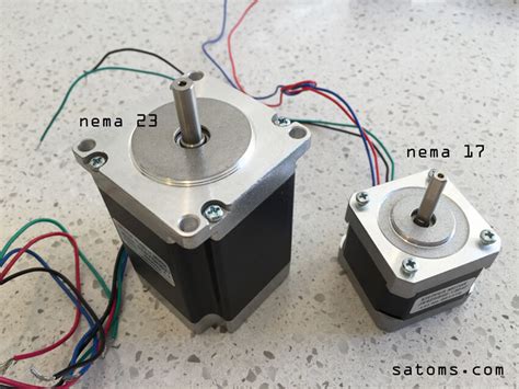 Nema 17 And 23 Stepper Motors Satoms