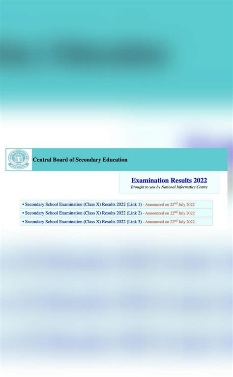 Cbse Declares Class 10 Results