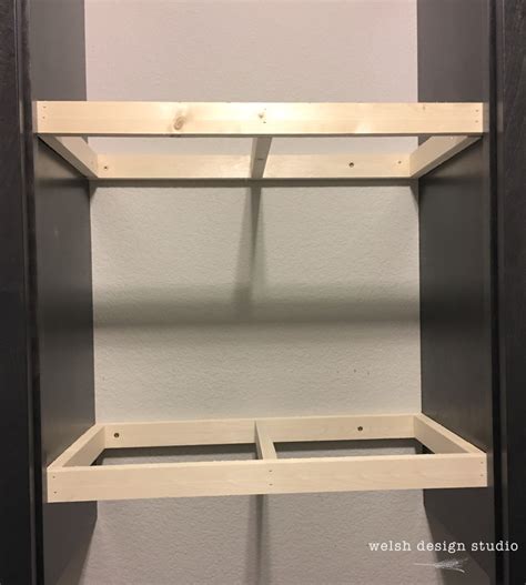 Diy Floating Shelves For The Laundry Room Welsh Design Studio