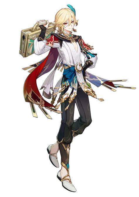 An Anime Character With Long Blonde Hair And Glasses Holding Two Swords In Her Hands