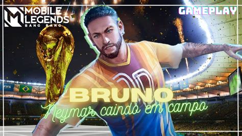 [ game play 43 ] bruno skin do neymar caindo horrores enquanto tento