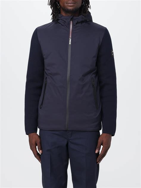 Ecoalf Jacket Men Blue Gaknberga0050mw23 Gigliocom