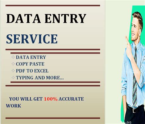 i will do data entry typing copy paste excel data entry pdf to