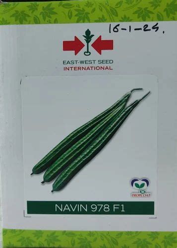 Green Hybrid Ridge Gourd Seeds Navin 50gm Packaging Type Poach At Rs