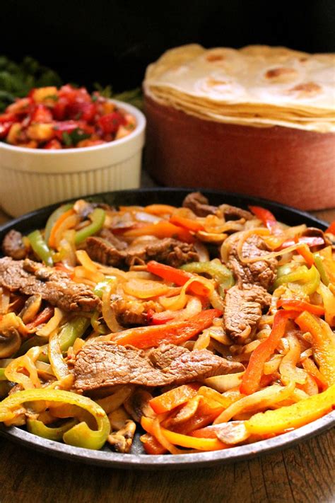 Flank Steak Fajitas